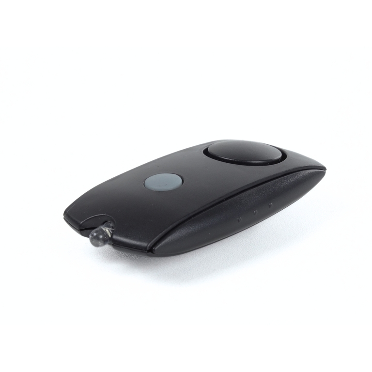 Alarme anti-agression noire 120 db avec led - Alarme personnelle