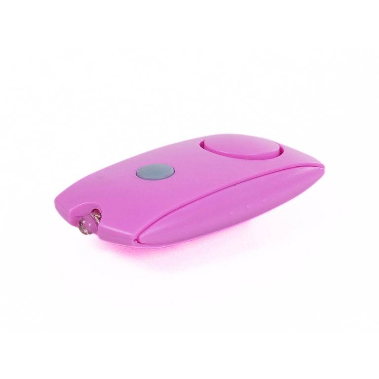 Alarme anti-agression femme rose 120 db - Alarme personnelle