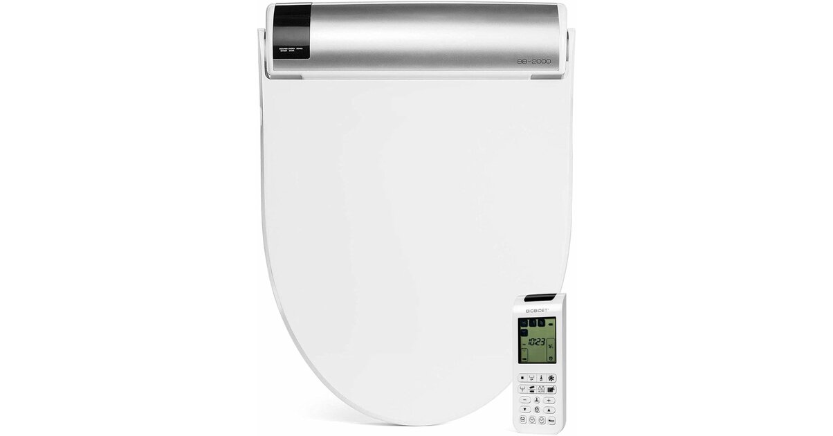 Bio Bidet BB2000 Bliss Electric Bidet Toilet Seat, Warm Water with Air ...