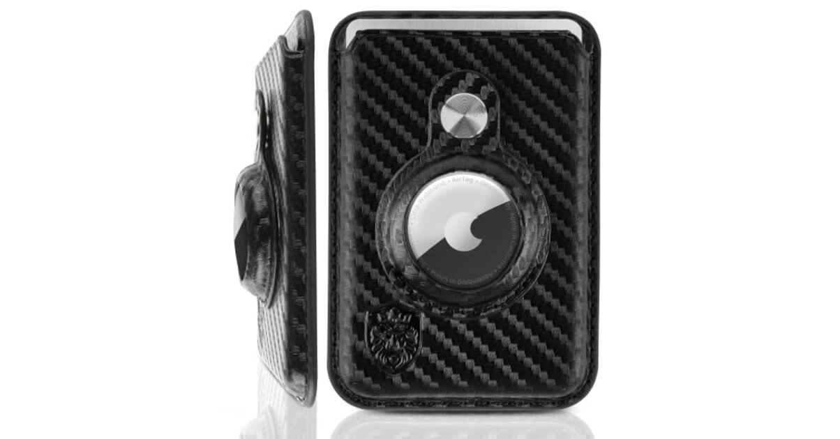 ALPHA PAIR Magnetic Wallet Card Holder - Magnetic Wallet for iPhone ...