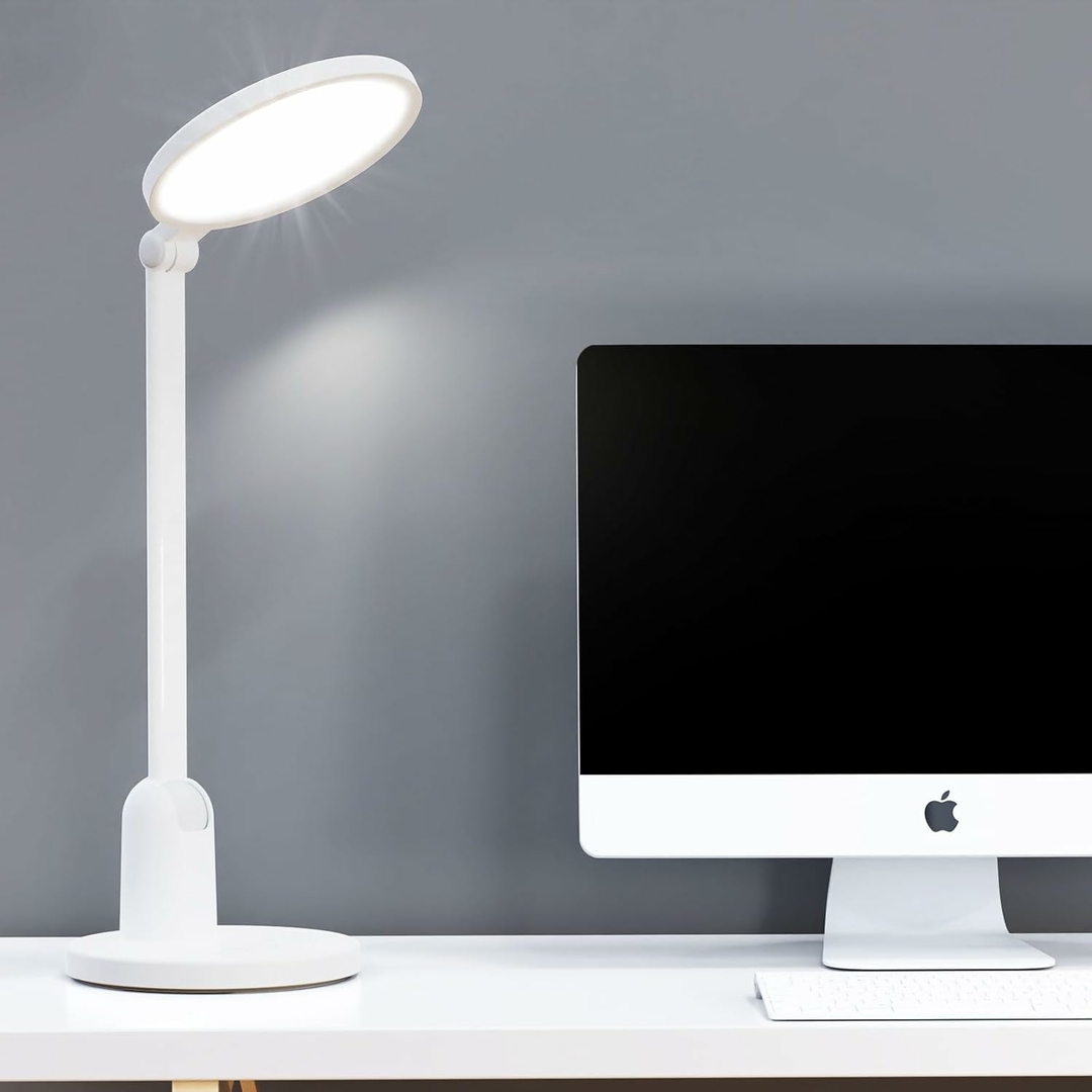 Desk Lamps for Home Office with Stable Base, 1000LM Ultra Bright Eye ...