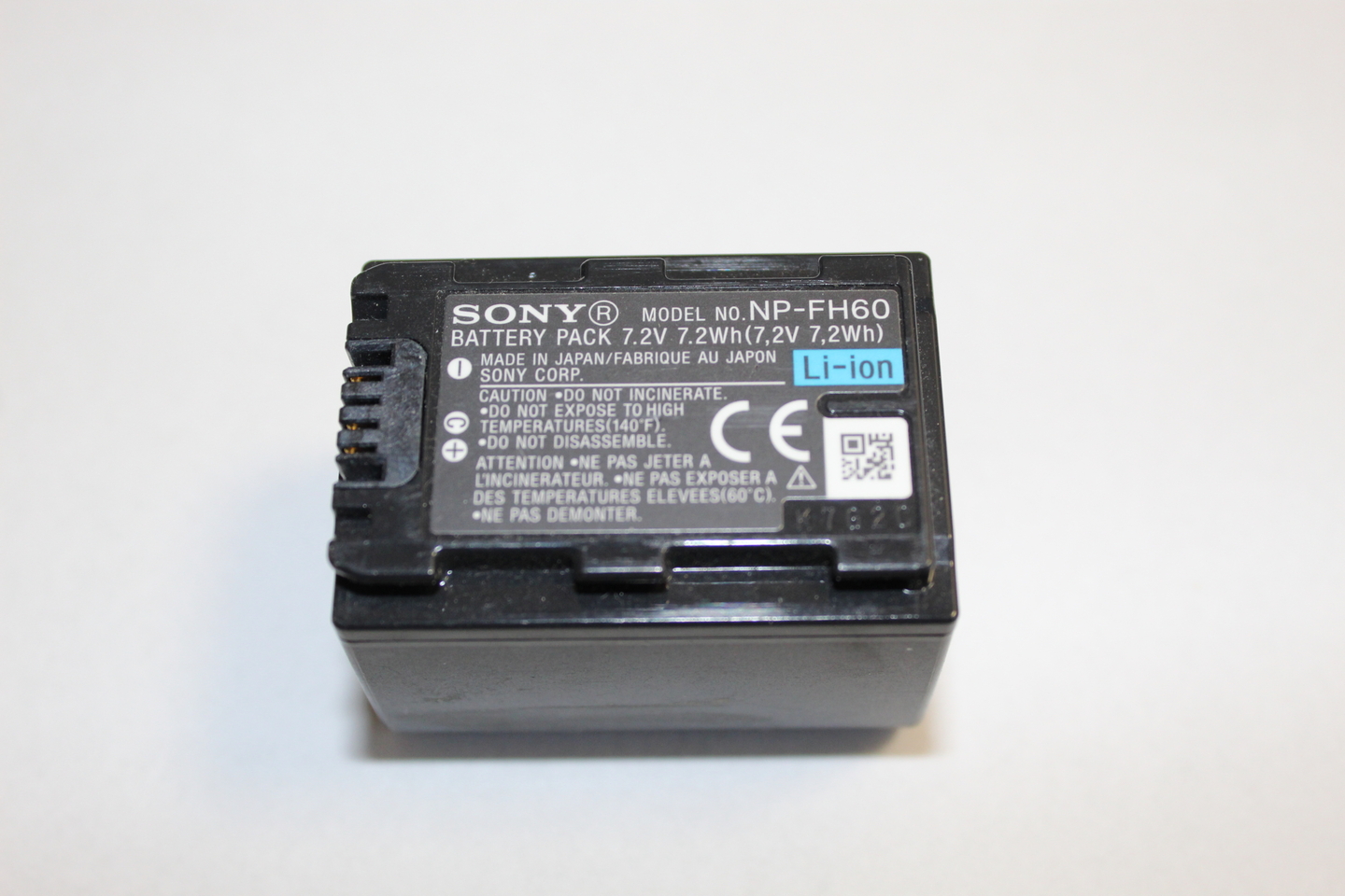 Batterie Sony NP-FH60 (occasion) - Déstockage batterie - Horus-Store