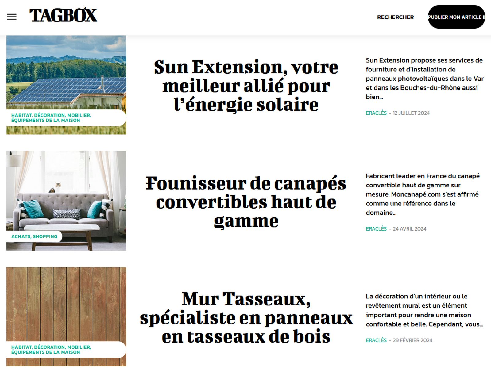 Tagbox.fr - L'annuaire en ligne spécialisé pour booster votre présence ...