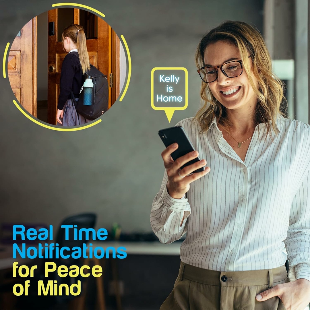 LOCKSTAR® Smart Door Lock • Keyless Deadbolt • Multiple Entry Methods ...