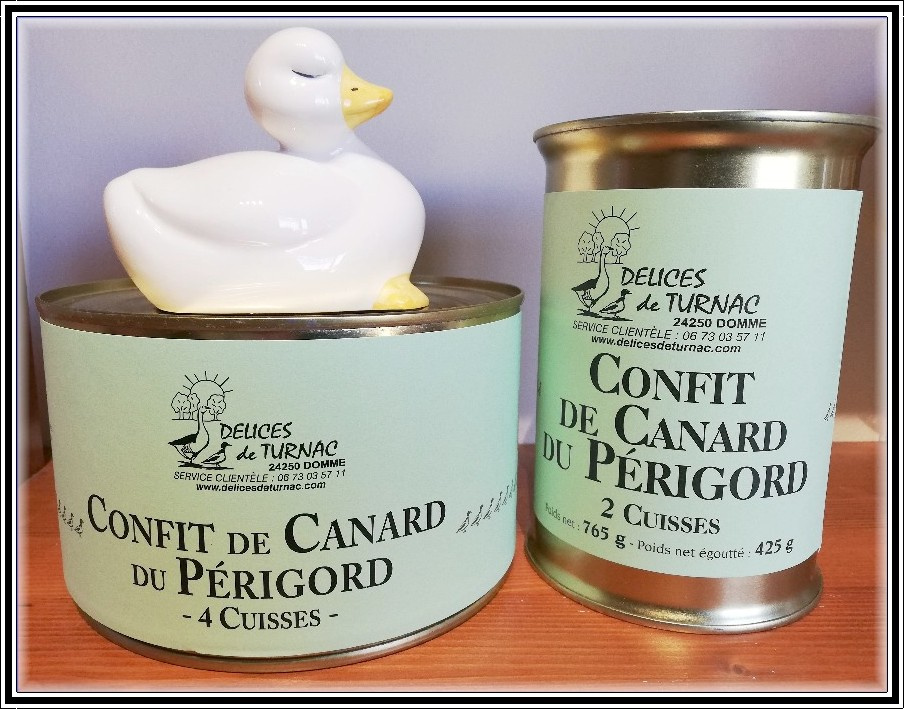 Confit de Canard - Confits de Canard - délices-de-turnac