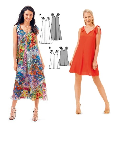 Patron robe 6663 - Patron de couture/tous les patron - mercerie-serviplus