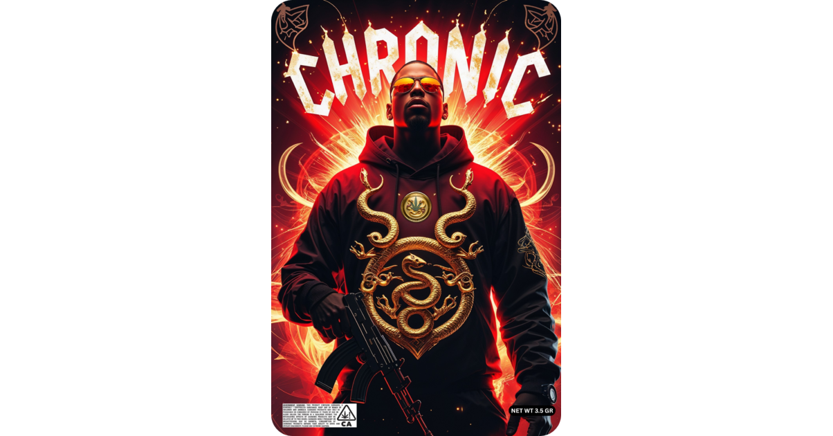 Chronic THCA AAA+ - FLEURS THCA - leaf-gold