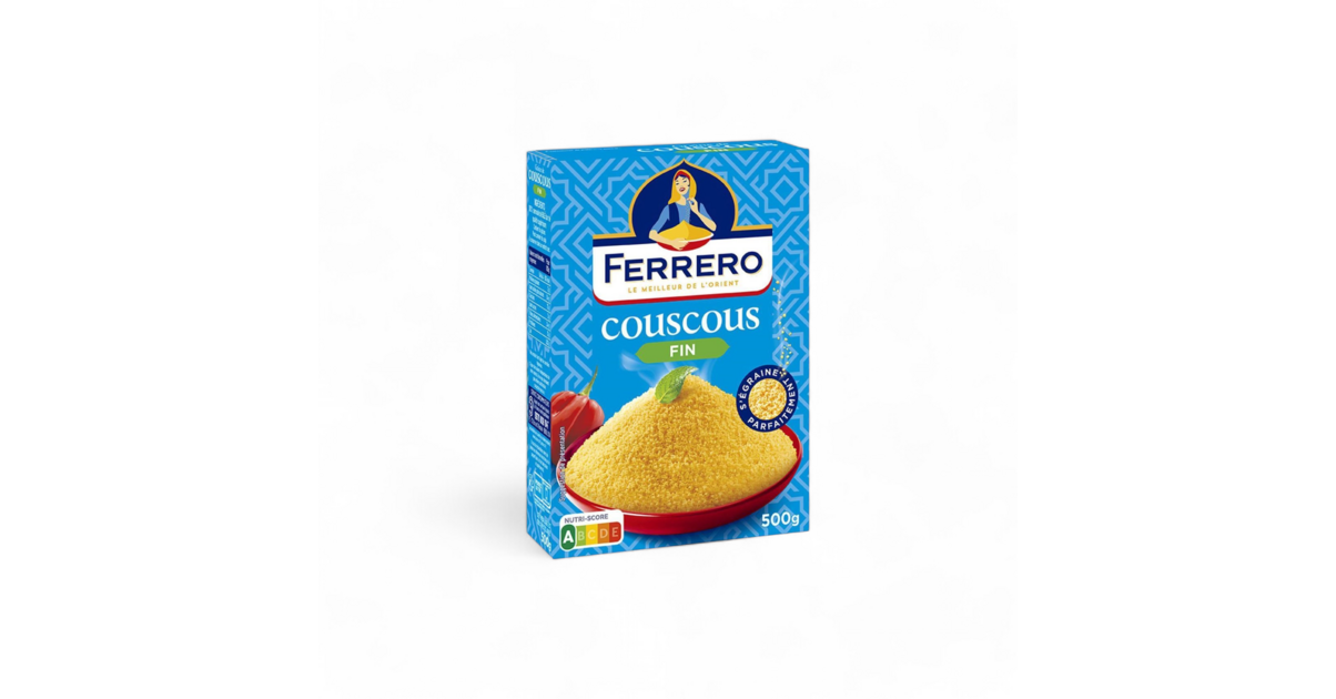 Couscous Moyen Ferrero 500g : La perfection dans votre assiette