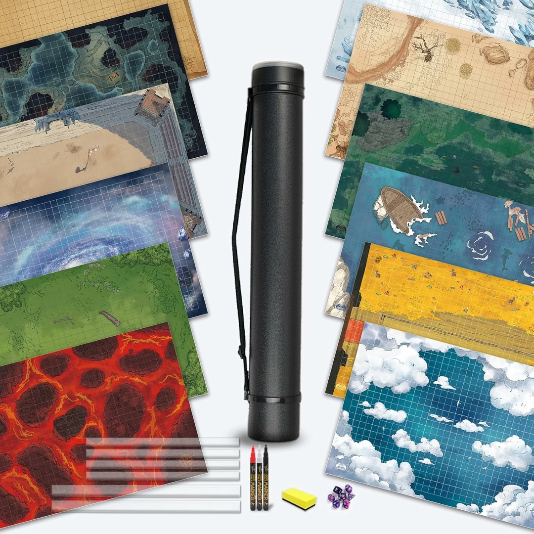 Transform Your D&D Campaigns with High-Quality RPG Play Mats