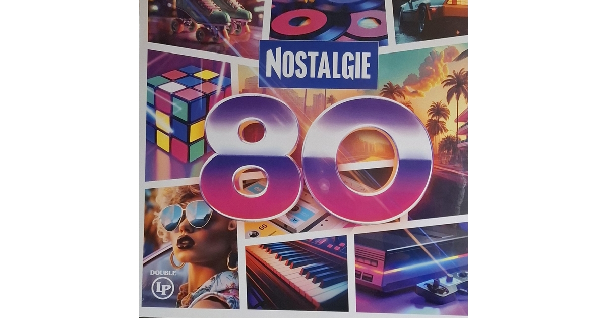 Double Vinyle Nostalgie Années 80 - Écoutez l'Histoire!