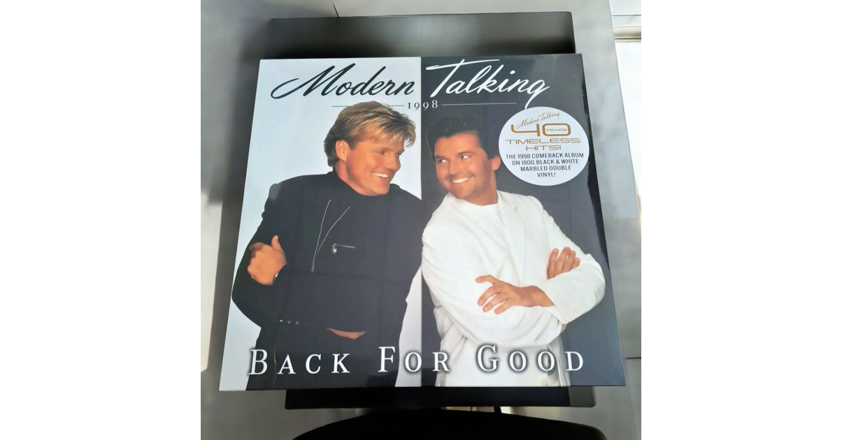 Vinyle Modern Talking - Album Back For Good, une Nostalgie Éternelle