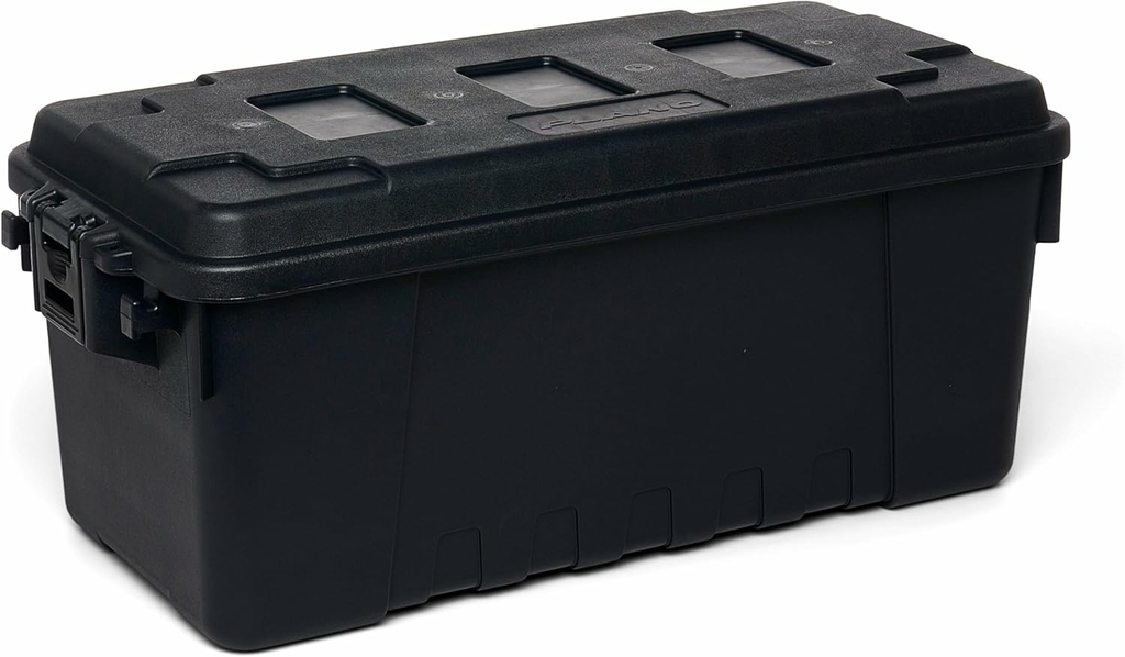 Plano Storage Trunk, Black, Medium, Lockable Storage Box, Airline ...