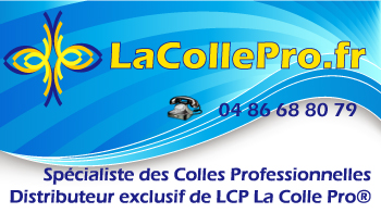 Colle LCP LACOLLEPRO pour PE, PEHD, PP et résine