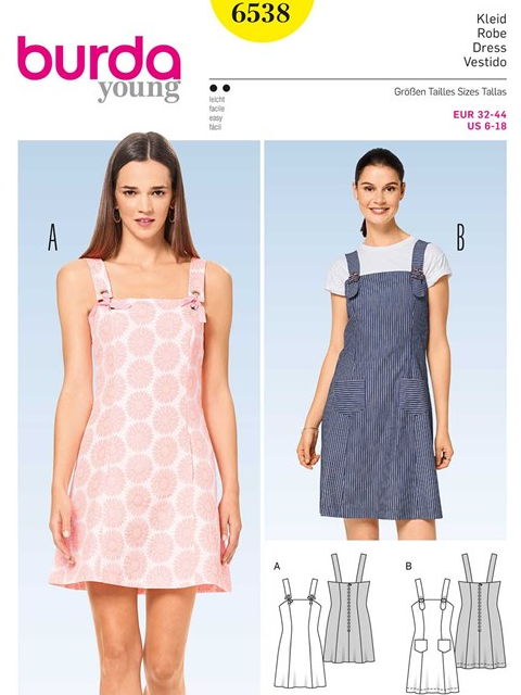 Patron robe 6538 - Patron de couture/tous les patron - mercerie-serviplus