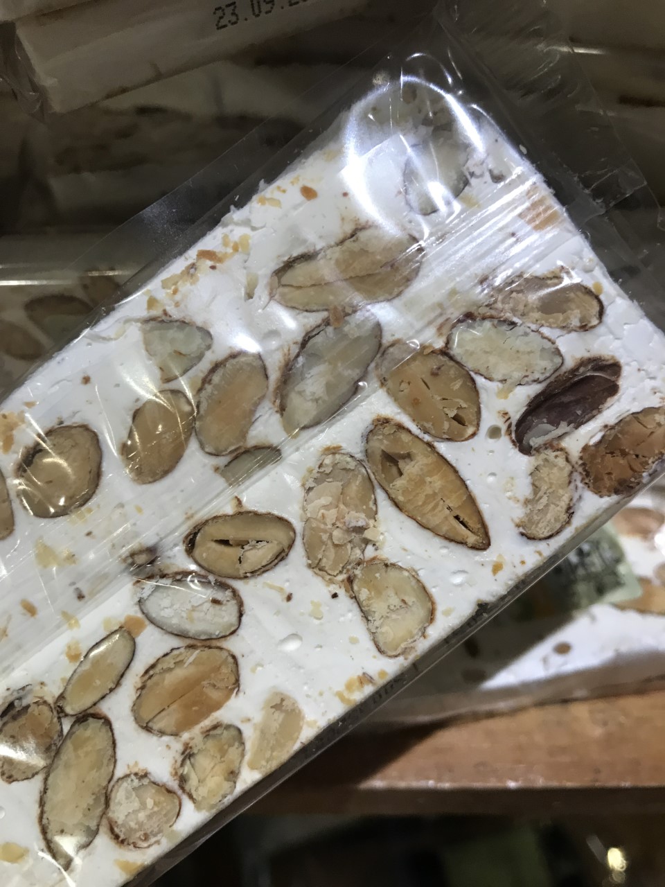 Nougat de Provence barre - 100g - NOS GOURMANDISES - Amalthé