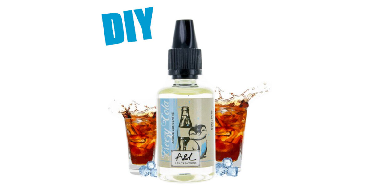 Arôme Freezy Cola Les créations d'A&L 30ml - La petite vaporette