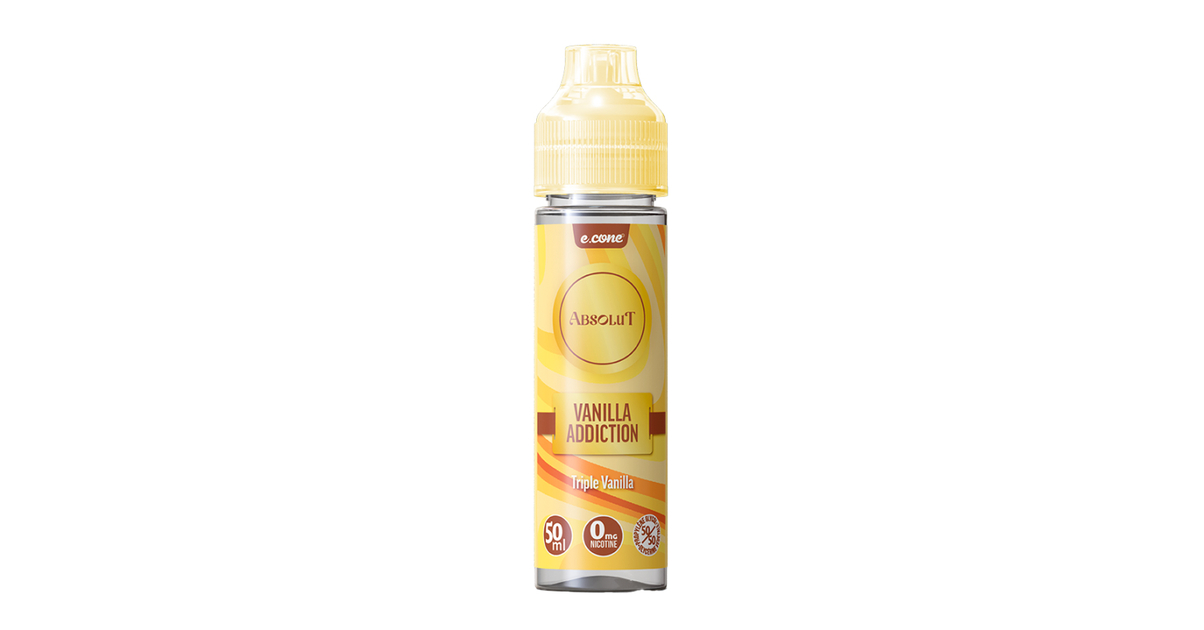 Vanilla Addiction 50ml - AbsoluT - E.Cone - La petite vaporette