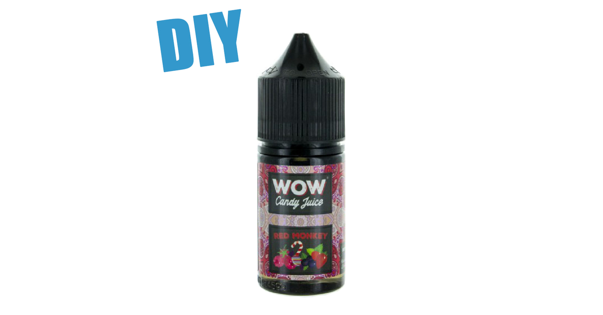 Arôme Concentré Red Monkey - 30ml - Wow Candy Juice
