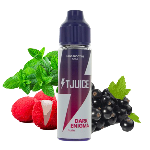 Dark Enigma - 50ml - TJuice - E-liquides sans nicotine - La petite vaporette