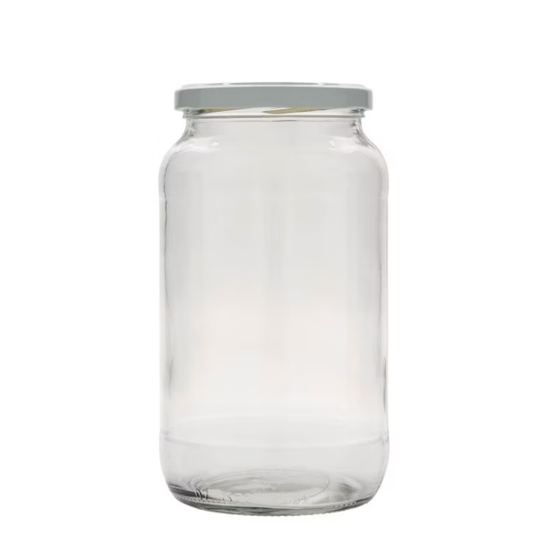Bocal en Verre avec couvercle Hermétique - 1062ml