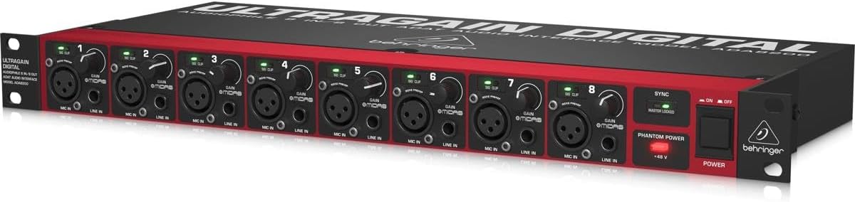Behringer ADA8200 Audio Interface - Professional Sound Quality