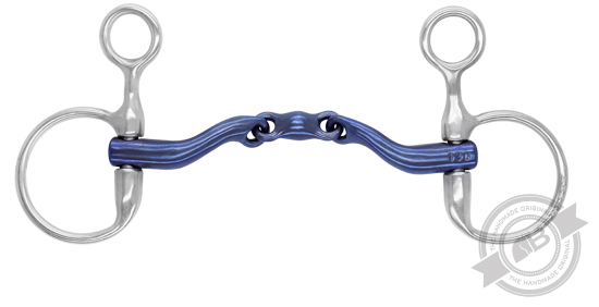 Mors Drop Cheek Titanium: Performance et Confort Équestre