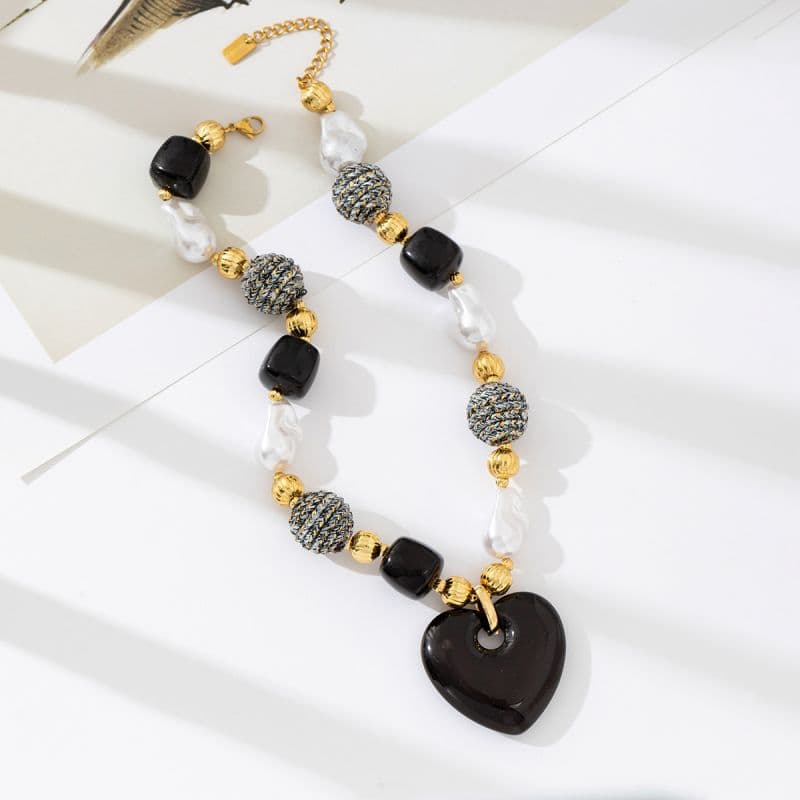Collier tendance 2025-2026 Victoria - Fantaisie - la-griffe-d-or
