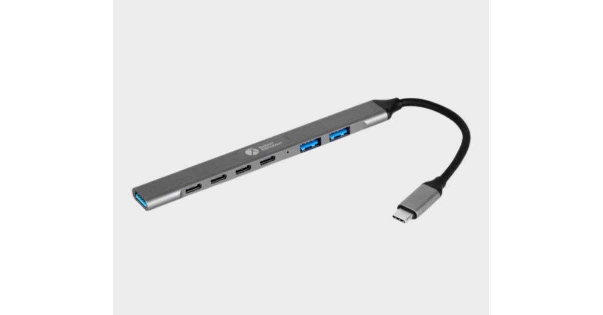 Hub USB-C 7-en-1 compact | Connexion multi-appareils sans surchauffe