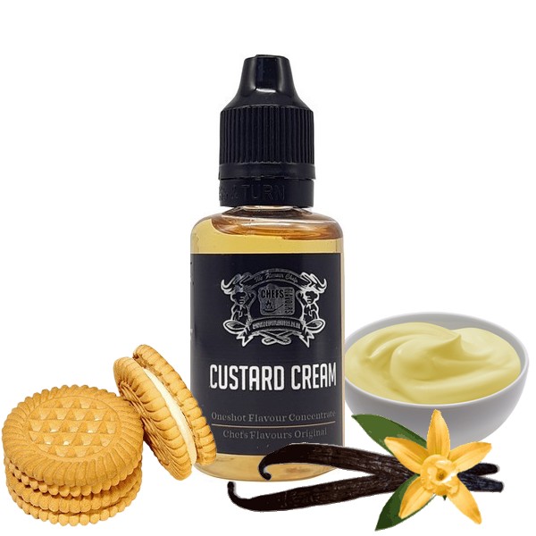 CONCENTRÉ CUSTARD CREAM - DIY/AROMES CONCENTRES - cazavape