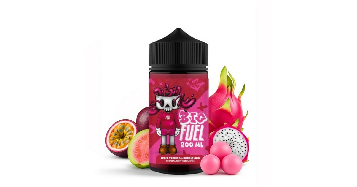 FRUIT TROPICAL BUBBLE GUM 200ML - ZHC/FRUIT ZHC - cazavape