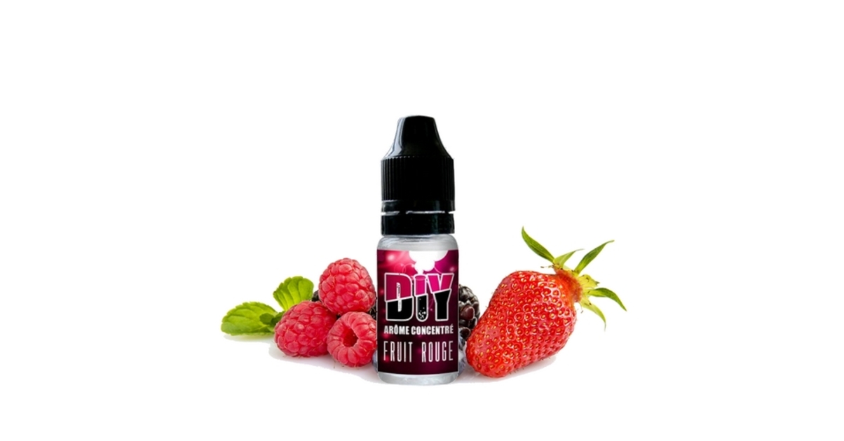 CONCENTRÉ FRUITS ROUGES - DIY/AROMES CONCENTRES - cazavape