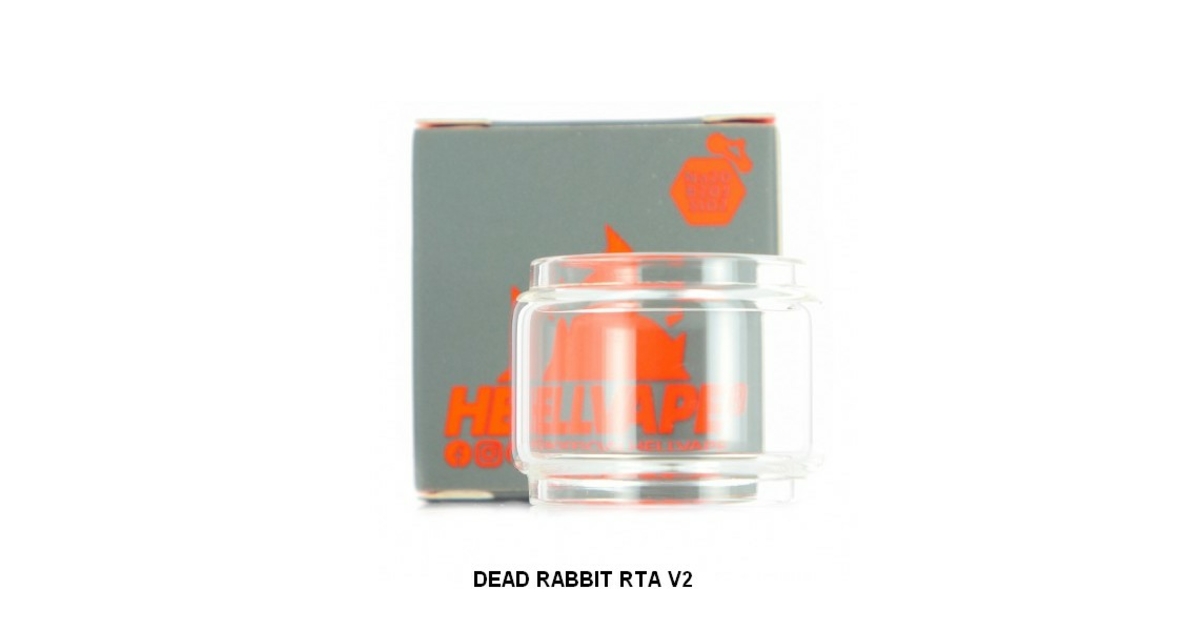 PYREX DEAD RABBIT V2 RTA - RÉSERVOIR ET PYREX - cazavape