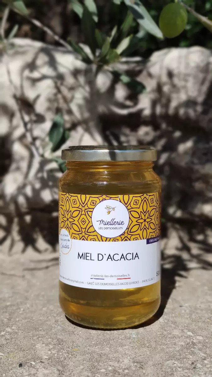 Miel d'Acacia des Demoiselles - Léger et Liquide