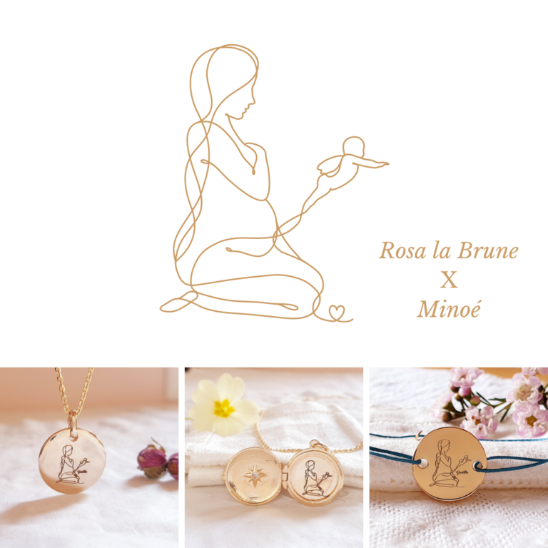 MAMANGE Bijoux de deuil périnatal personnalisés pour parange