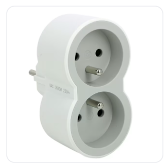 Multiprise Double 230V - Legrand - MMSC52