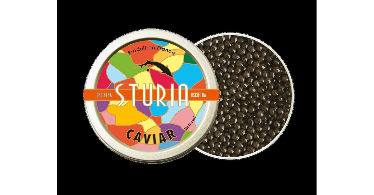 Caviar Oscietra - Sturia - Caviar français STURIA - les-delices-de-nos ...