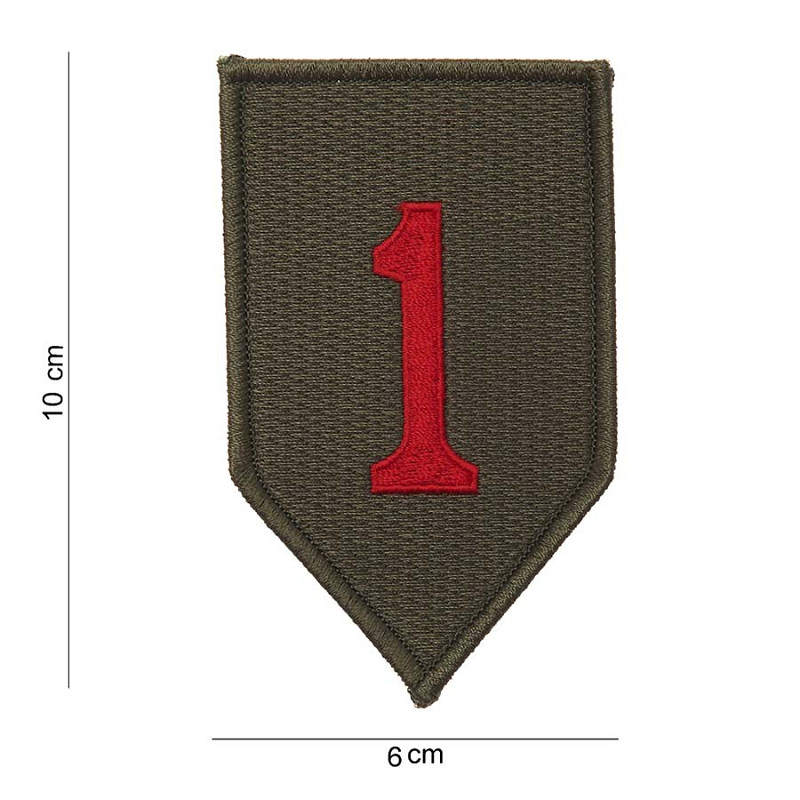 PATCH "BIG RED ONE" - Accessoires militaires - la-casemate-de-bernard