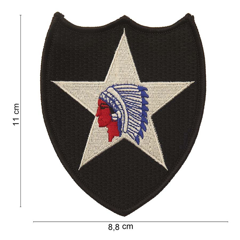 Patch " 2nd infantry division indian head " - Accessoires militaires ...