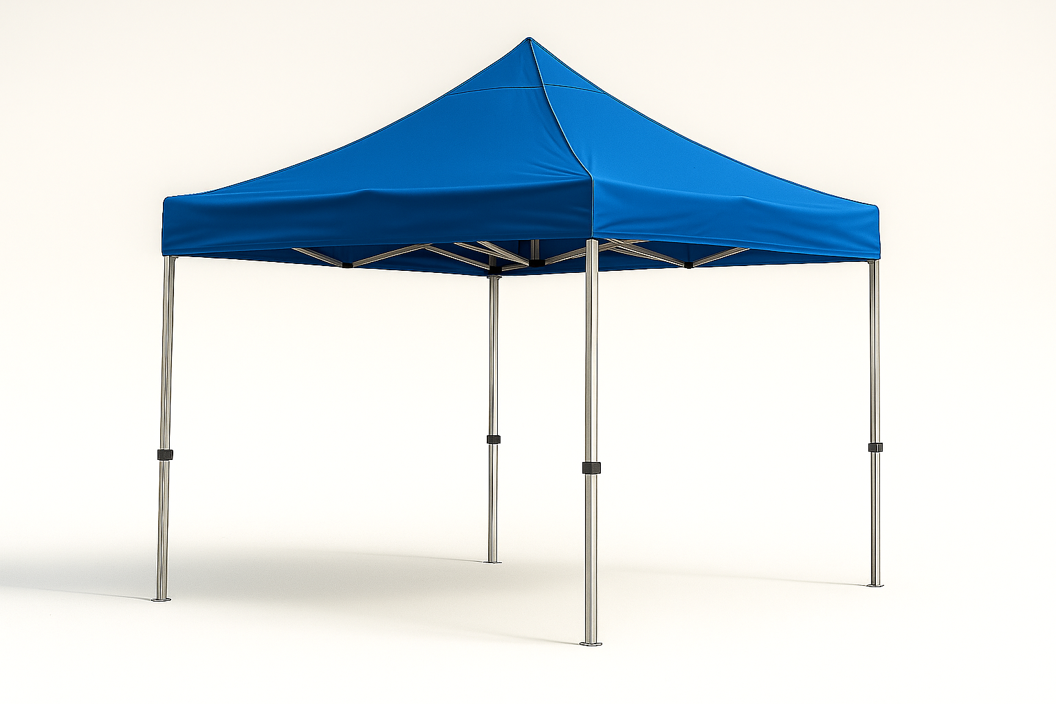 Barnum pliant 3x3 Alu bleu sans parois – Gamme Excellence PRO - 3X3 ALU ...