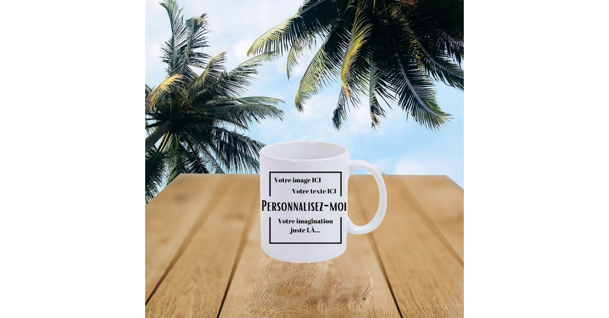 Mug Personnalisé - Offrez un Message Unique en Couleur