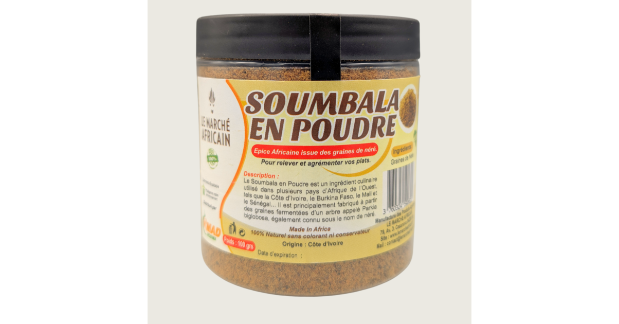 Poudre de Soumbala – Saveur Africaine et Bienfaits