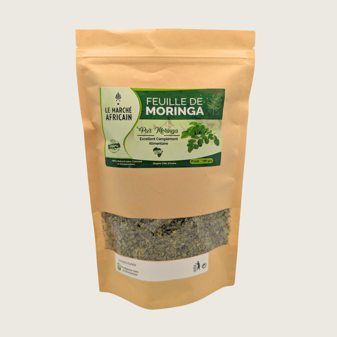 Feuilles de Moringa: Vitalité, Immunité et Énergie naturelle