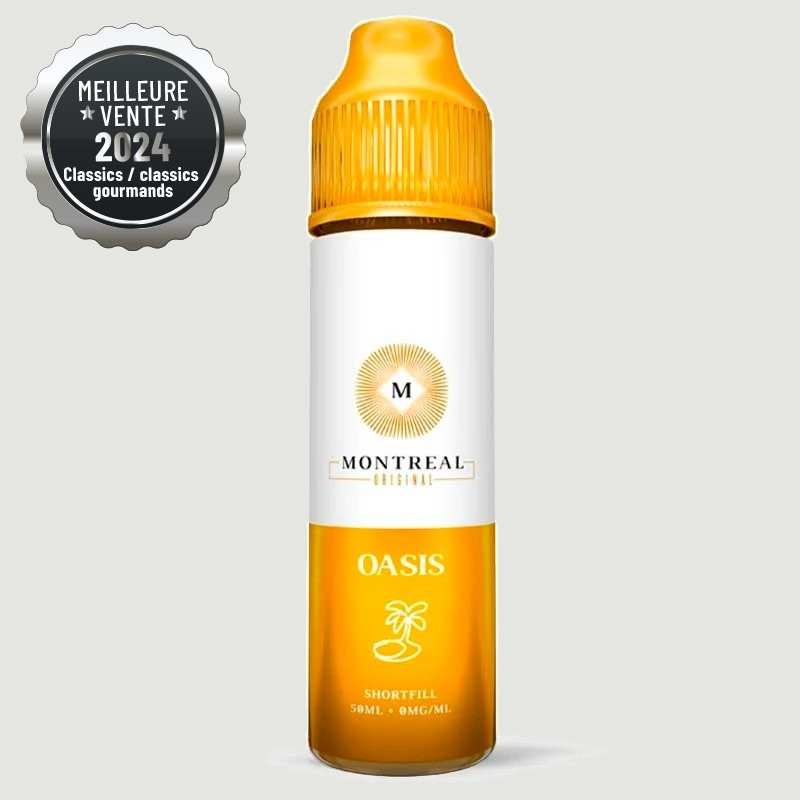 Oasis Montreal Original 50 ml - E-liquide/Classic - LA BOUTIQUE DU ...