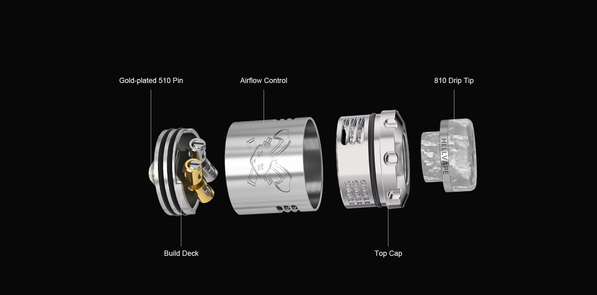 Dripper Dead Rabbit RDA V3 - Tanks / Drippers - la-boutique-du-vapothicaire