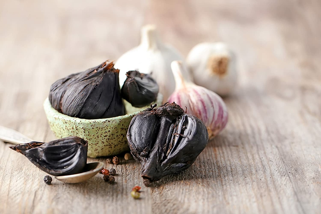 Ail Noir Français - French Black Garlic - Santé Bio Europe