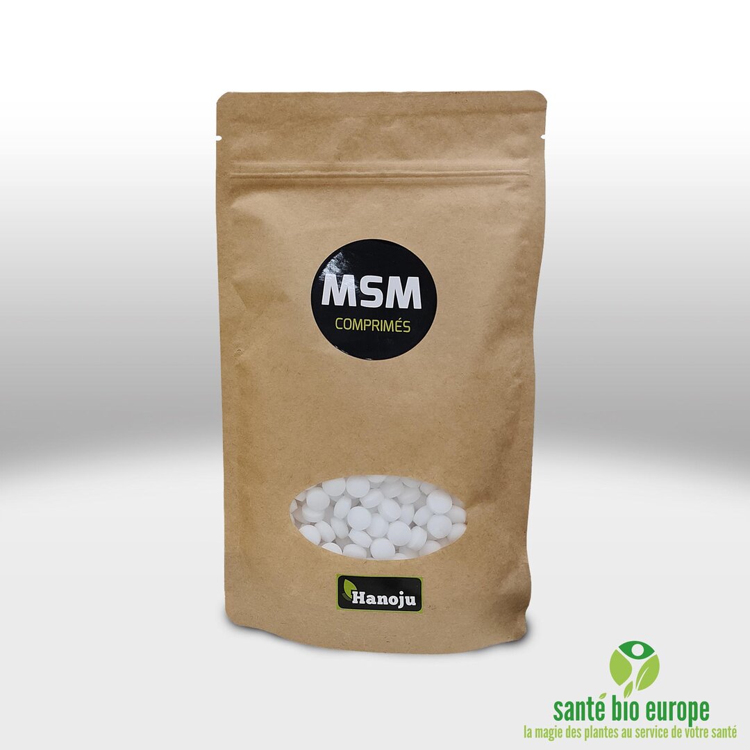 MSM - 500 comprimés - 750 mg - sante-bio