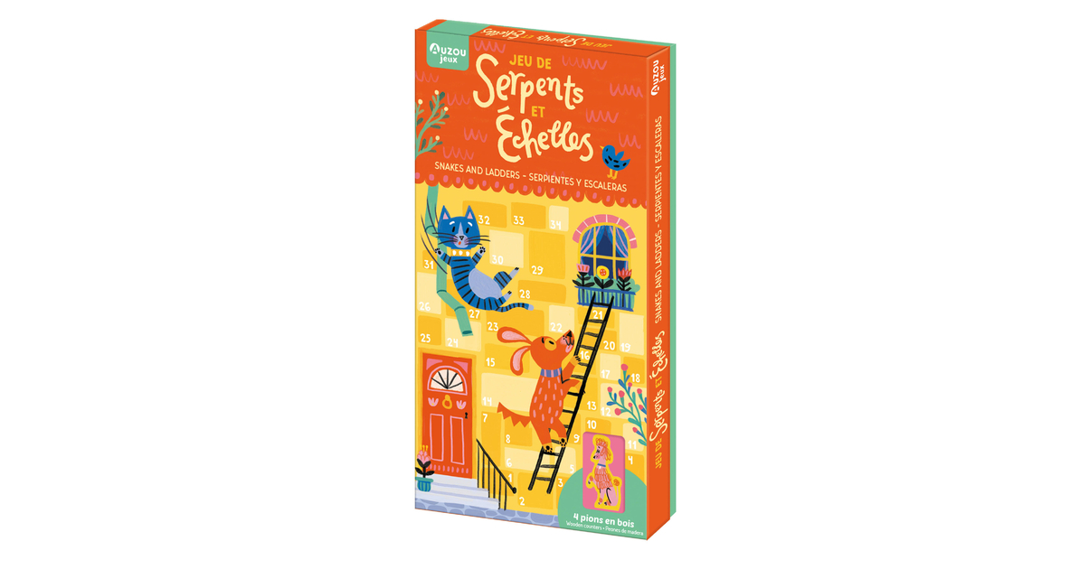 Jeu de Serpents et Échelles Éducatif pour Enfants