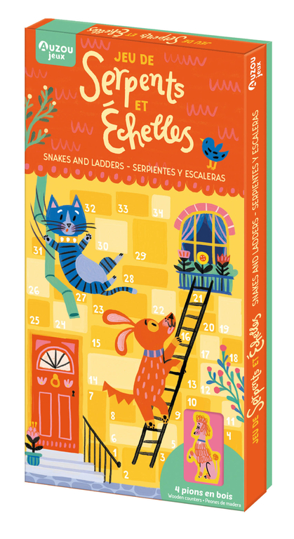 Jeu de Serpents et Échelles Éducatif pour Enfants