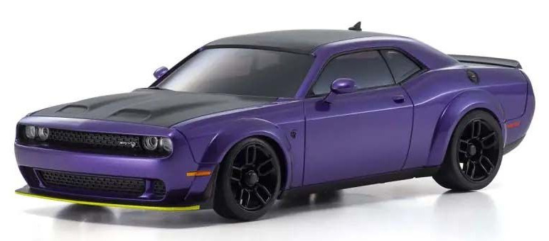 KYOSHO Autoscale Mini-Z Dodge Challenger SRT Hellcat Redeye B5 Purple ...