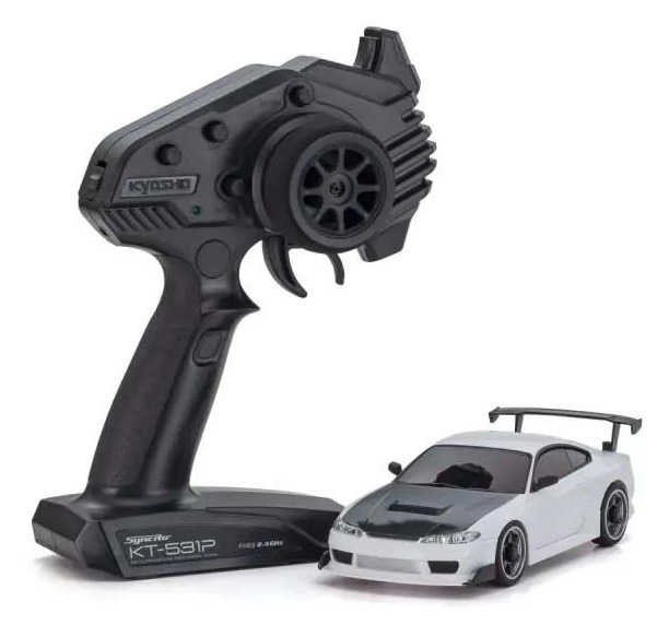 Kyosho Mini-Z AWD Nissan Silvia S15 GT Wing White (MA020/KT531P ...